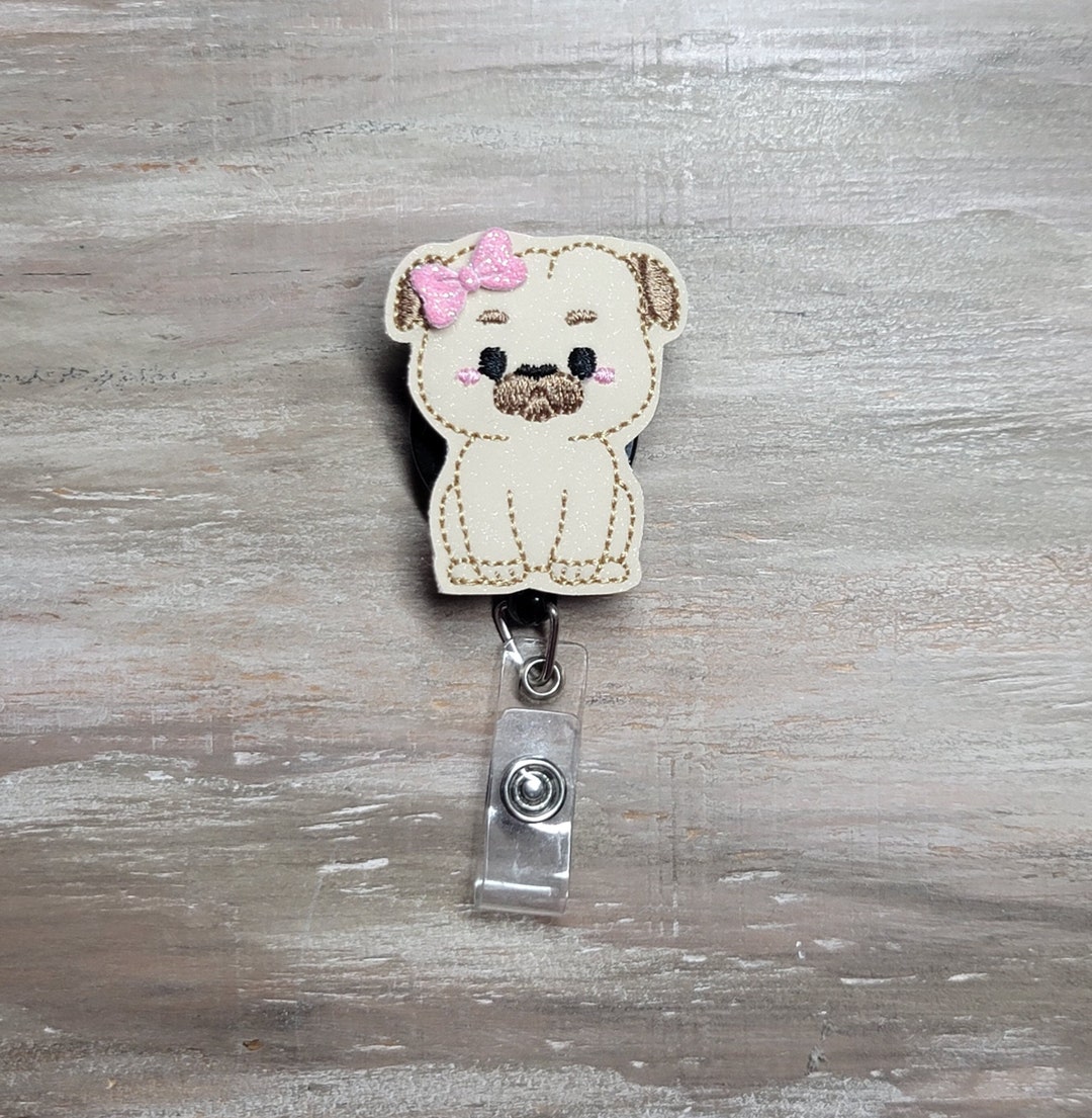 Pug Dog Cutie Animal Badges Dog Badges Pug Badges Puppy Badges Nurse ...