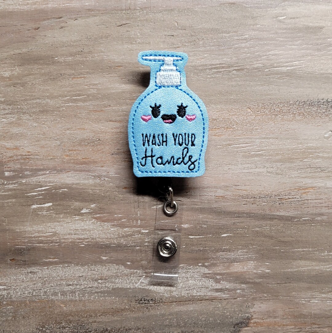 Wash Your Hands Soap Pump | Medical Badges | Nurse Badges | Healthcare ...