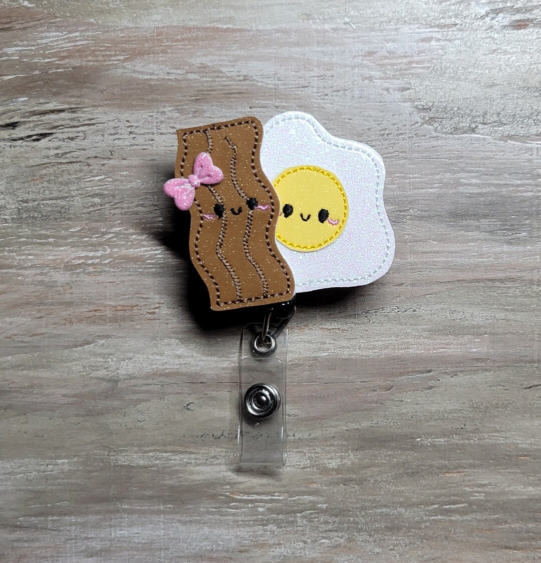 Bacon and Egg | Food Badges | Egg Badges | Bacon Badges | Nurse Badges ...