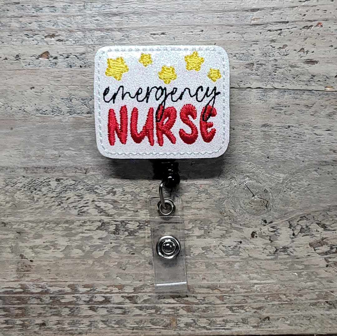 Emergency Nurse | ER Nurse Badges | Emergency Badges | Trauma Badges ...