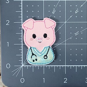 Nurse Pig | Animal Badges | Pig Badges | Nurse Badges | RN Badges | New ...