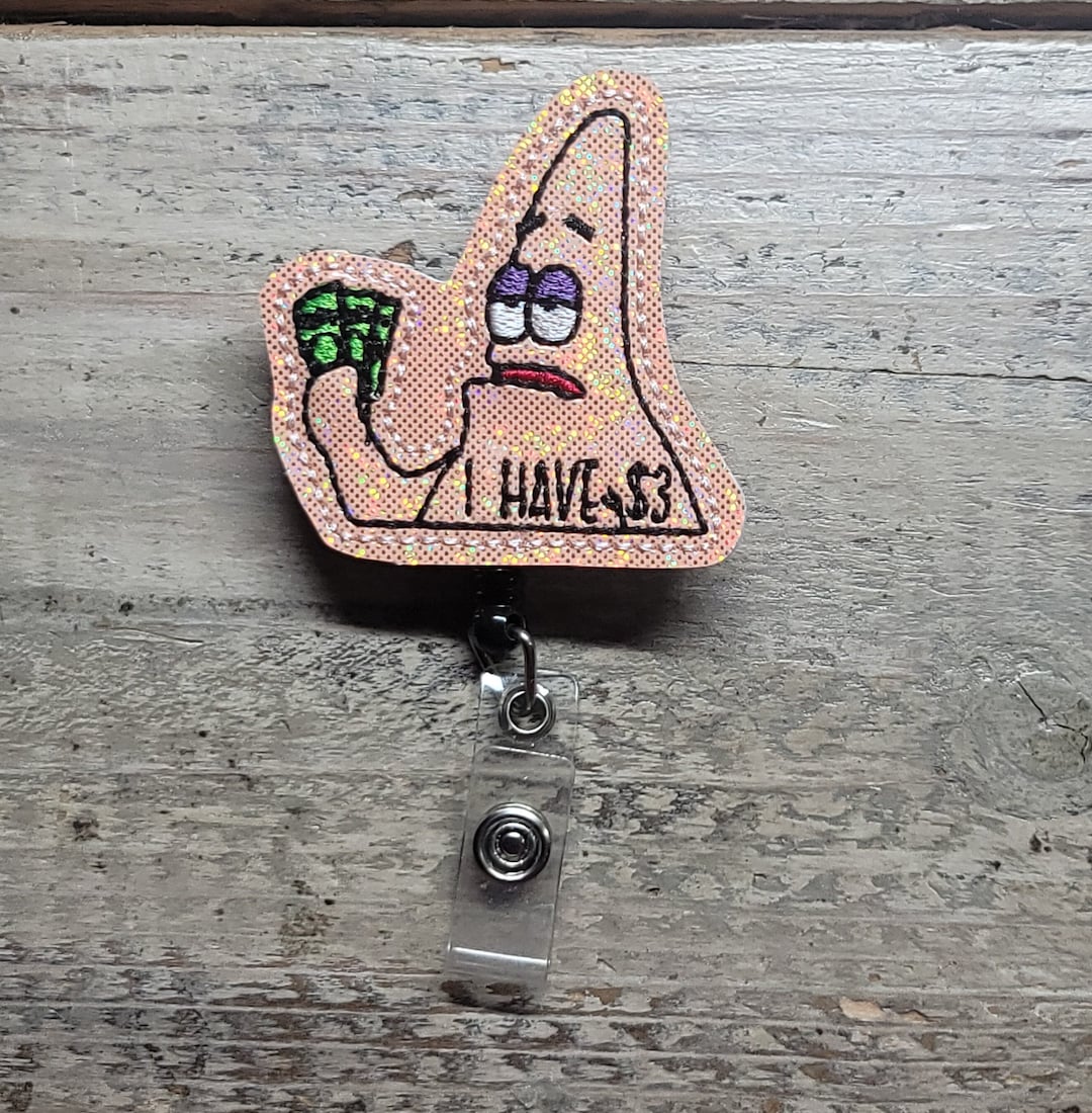 Patrick Star I Have 3 Character Badges Funny Badges TV - Etsy
