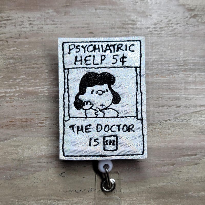 Peanuts Psychiatric Help 5 Cents - Etsy
