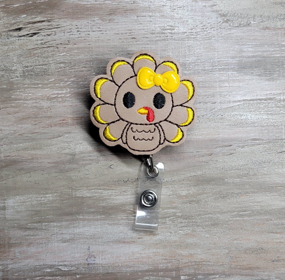 Round Eyed Turkey | Thanksgiving Badge | Turkey Badges | Medical Badge ...