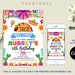 Editable Taco 'bout A Party Invitation, Fiesta Birthday Invite, Taco ...