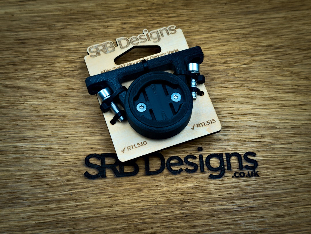 SRB Designs Elite SWAT Saddle Mount for Garmin Varia (RTL510, RTL515) - Etsy