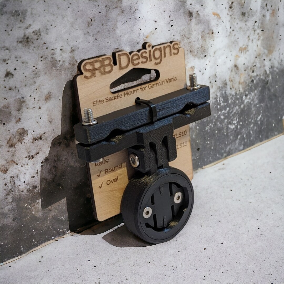 SRB Designs Elite Saddle Mount for Garmin Varia RTL510, RTL515 - Etsy