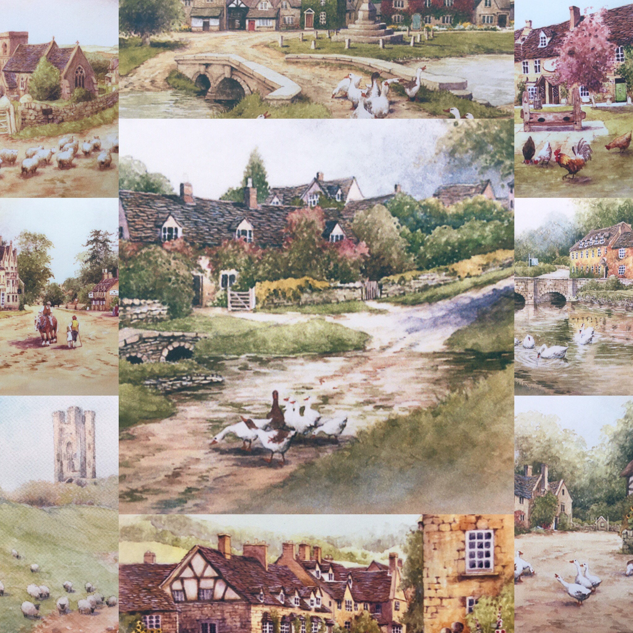 Stow on the Wold. the Cotswolds Signed Special Edition Print - Etsy