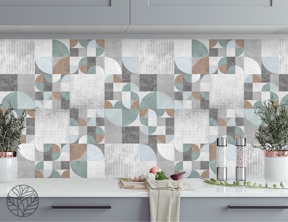 Geometric Pattern Splashback