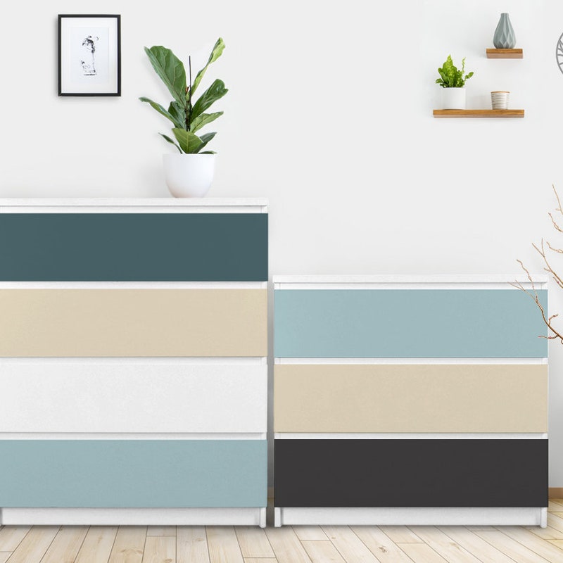 Vinyl sticker für malm dresser - Etsy.de