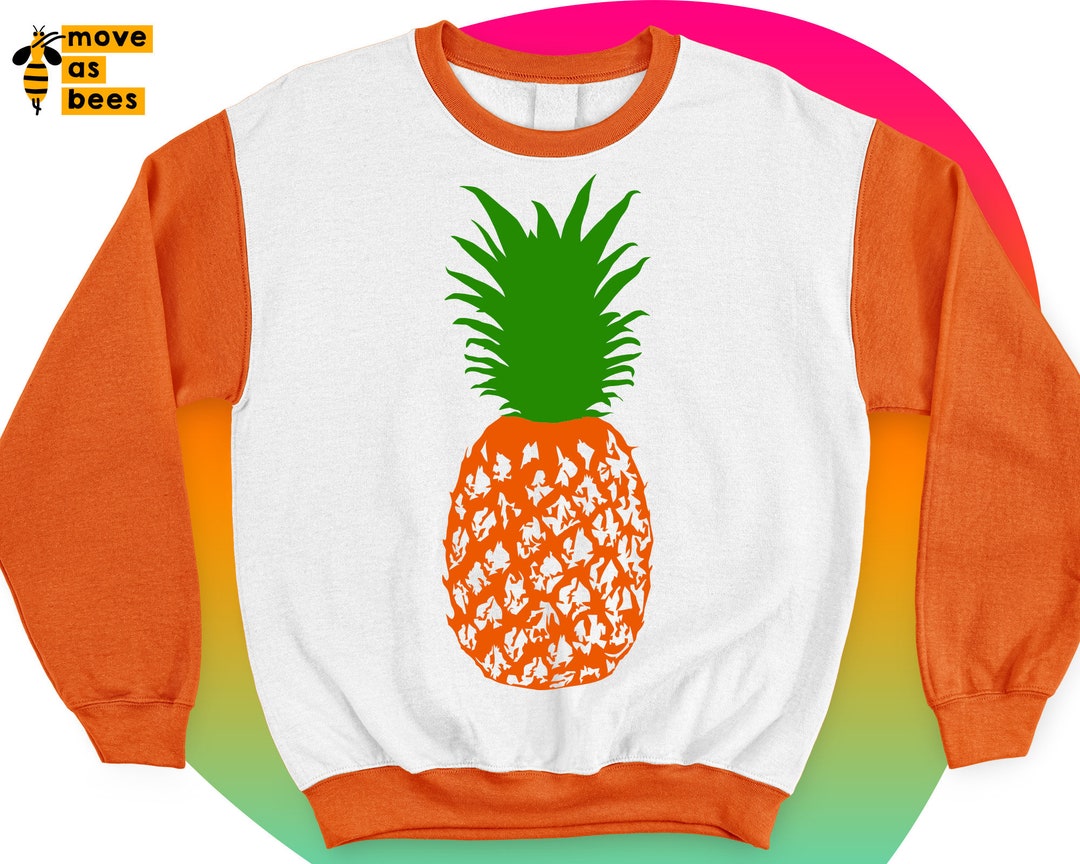 Pineapple Svg Distressed Pineapple Svg Cuttable Tropical - Etsy