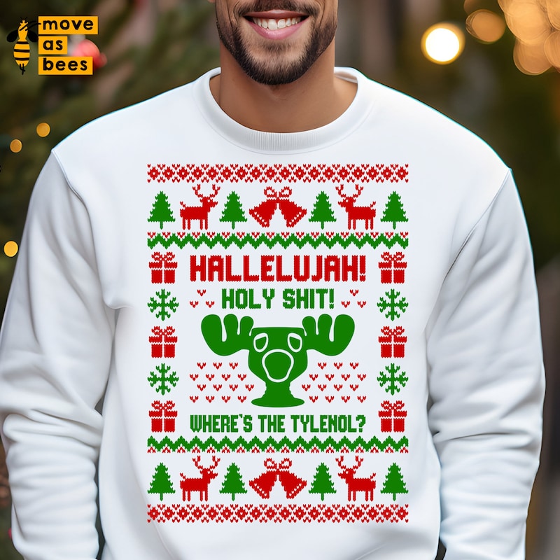 Ugly Tylenol Sweater - Etsy