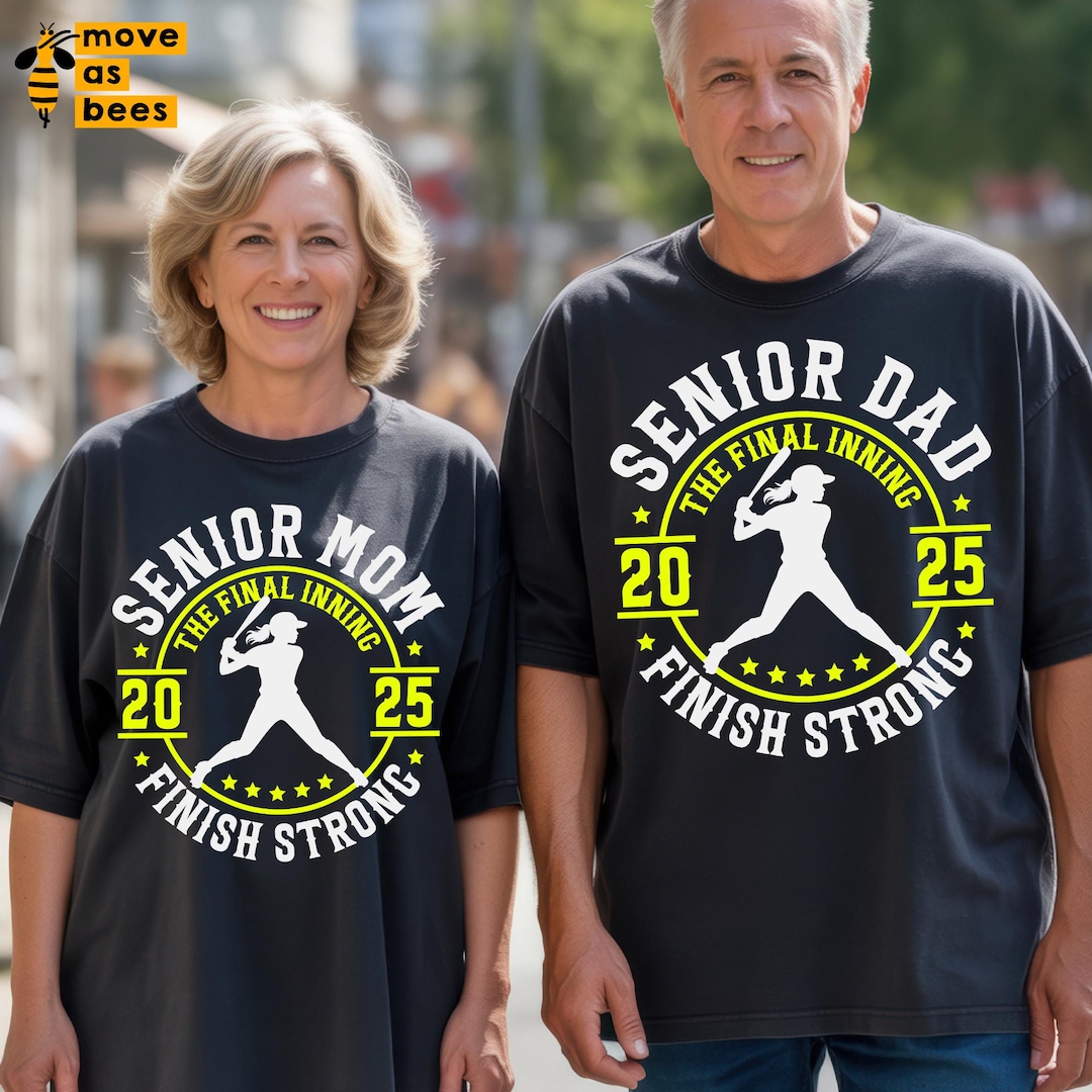 Softball Senior 2026 Mom & Dad Svg, Png, Senior Class of 2026, Softball ...