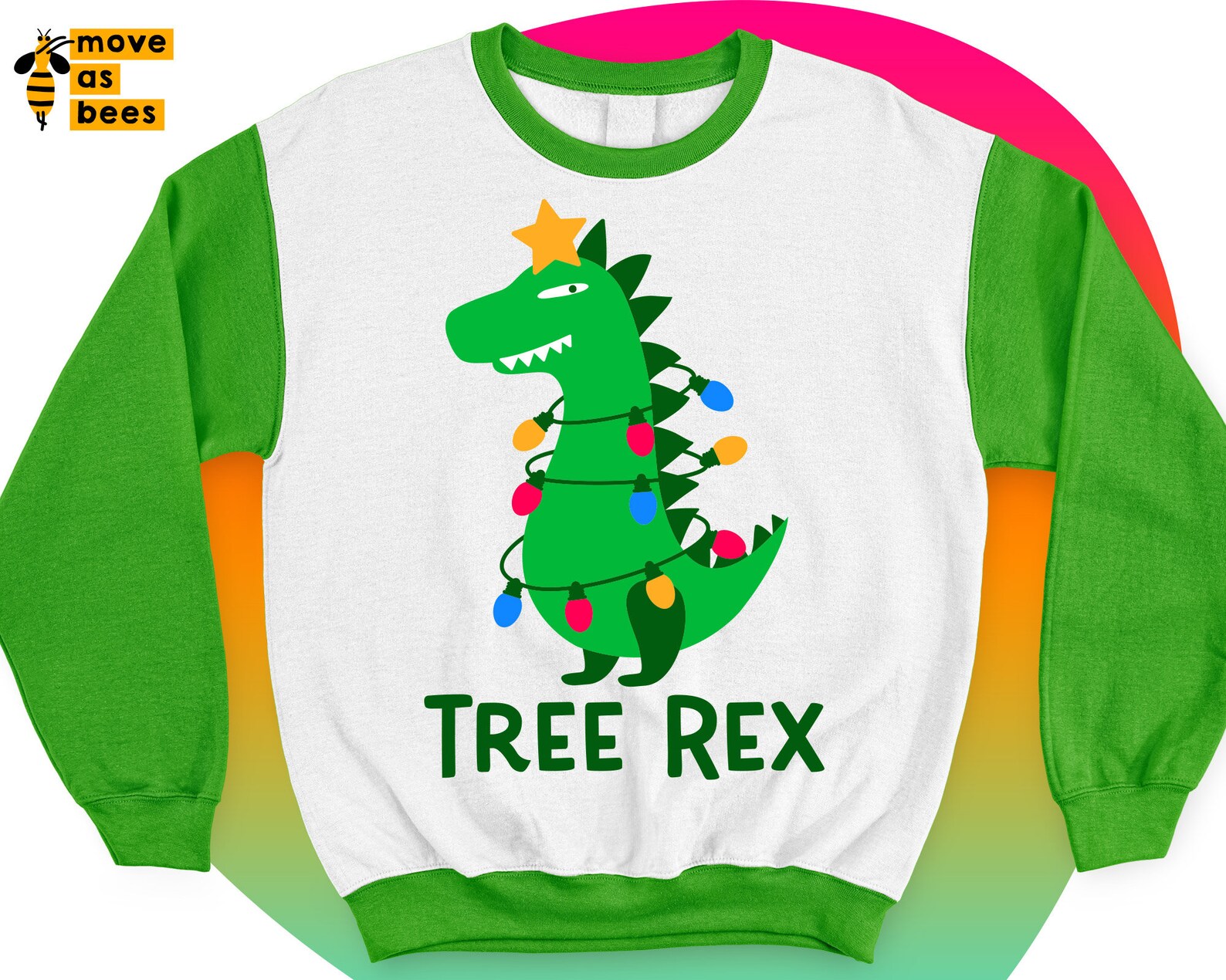 Tree Rex Svg Dinosaurs Christmas Tree Svg Dino With | Etsy