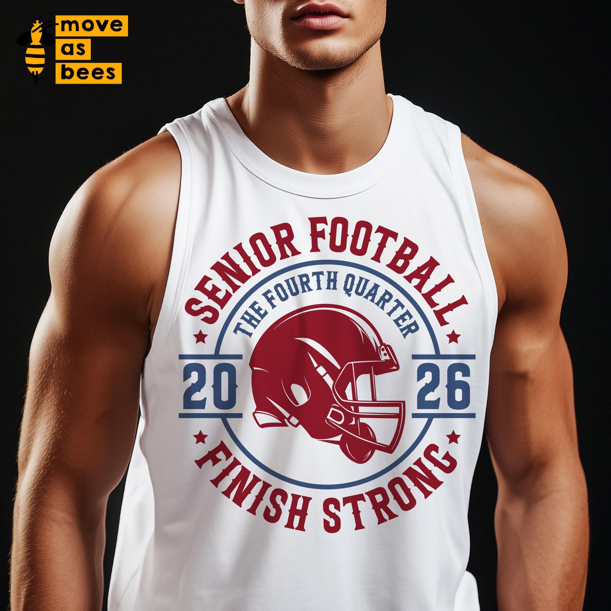 Senior Football 2026 Svg, Png, the Fourth Quarter, Finish Strong ...