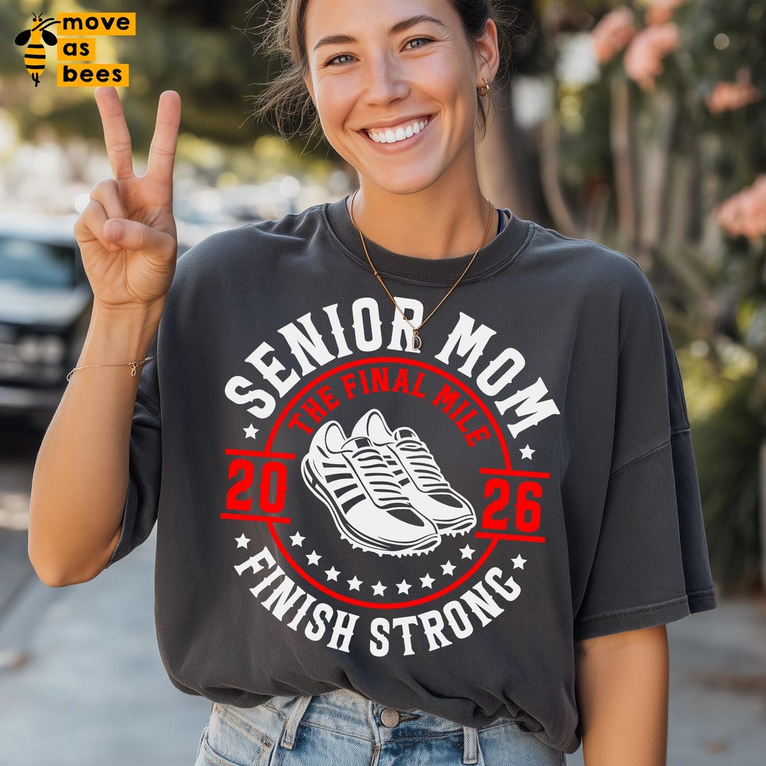 Track Senior 2026 Mom Svg, Png, Track Mom Svg, the Final Mile, Finish ...