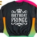 Birthday Prince Svg, Birthday Prince Shirt Svg, Birthday Boy Svg, Baby ...