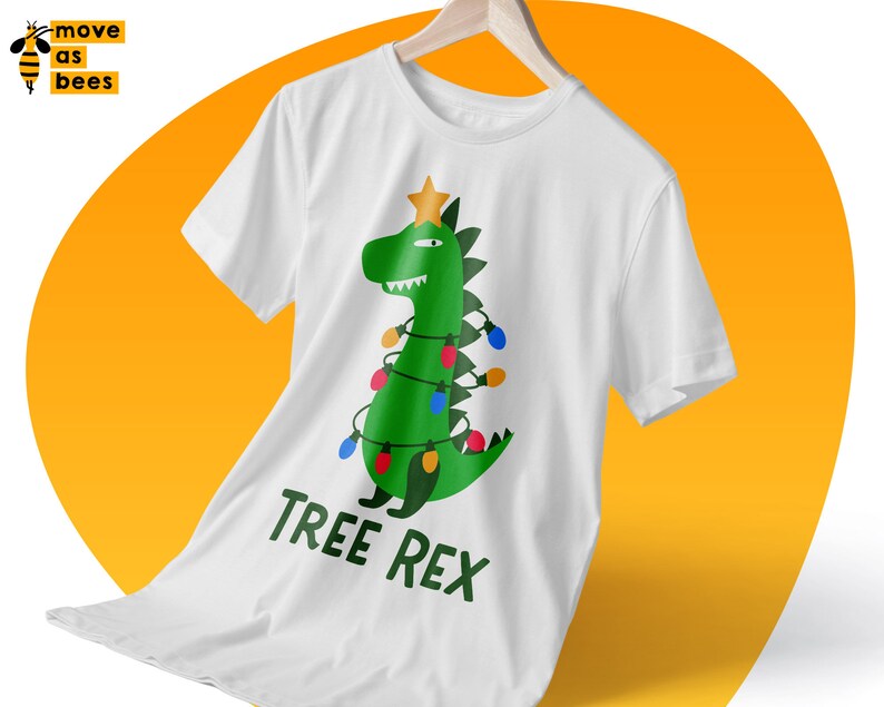 Tree Rex Svg Dinosaurs Christmas Tree Svg Dino With | Etsy