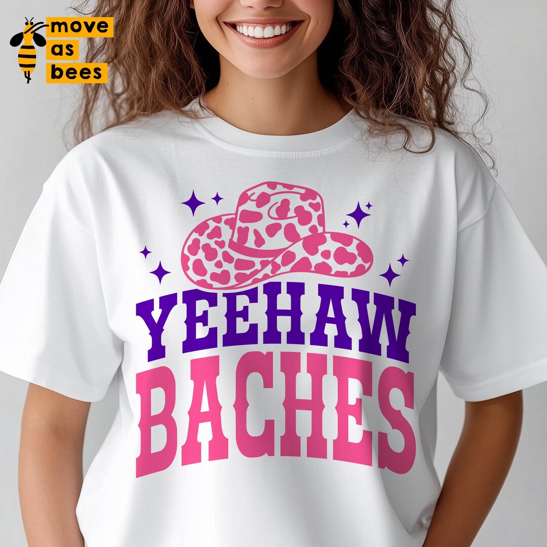 Yeehaw Baches Svg, Png, the Bach Club Svg, Western Bachelorette Party ...