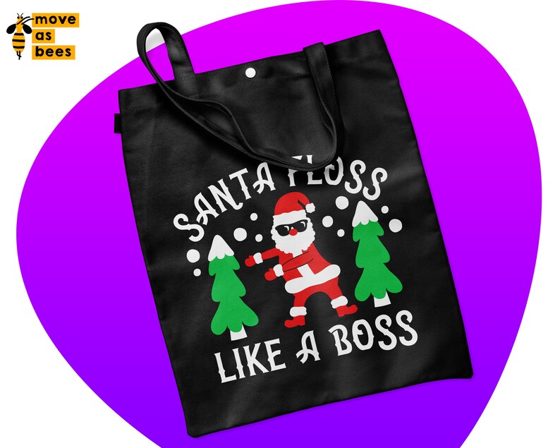 Santa Floss Like A Boss Svg, Flossing Santa Svg, Christmas Svg, Baby ...