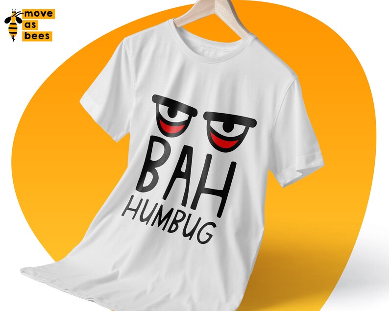 Bah Humbug Svg Funny Christmas Shirt Svg Cricut Design | Etsy