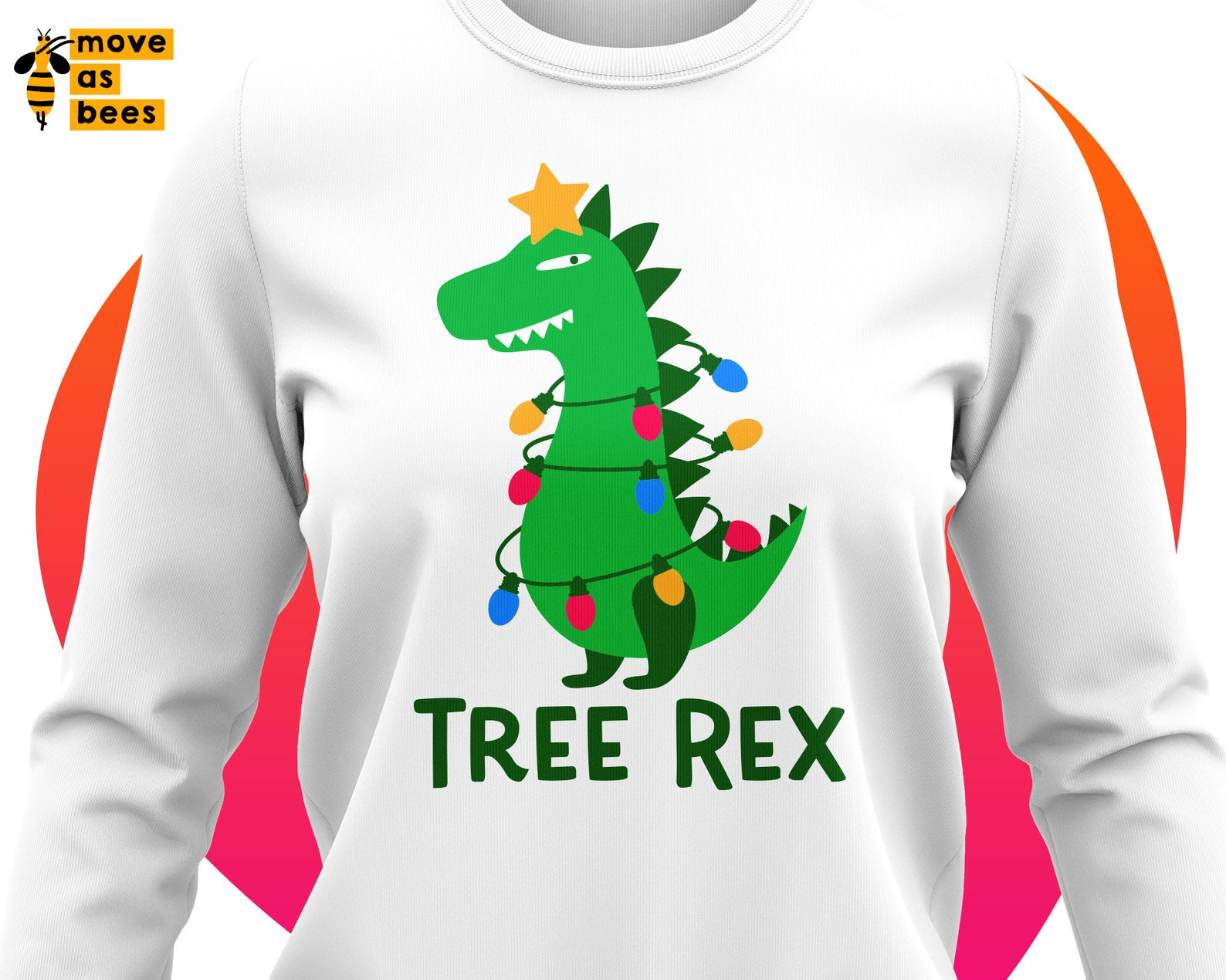 Tree Rex Svg Dinosaurs Christmas Tree Svg Dino With | Etsy