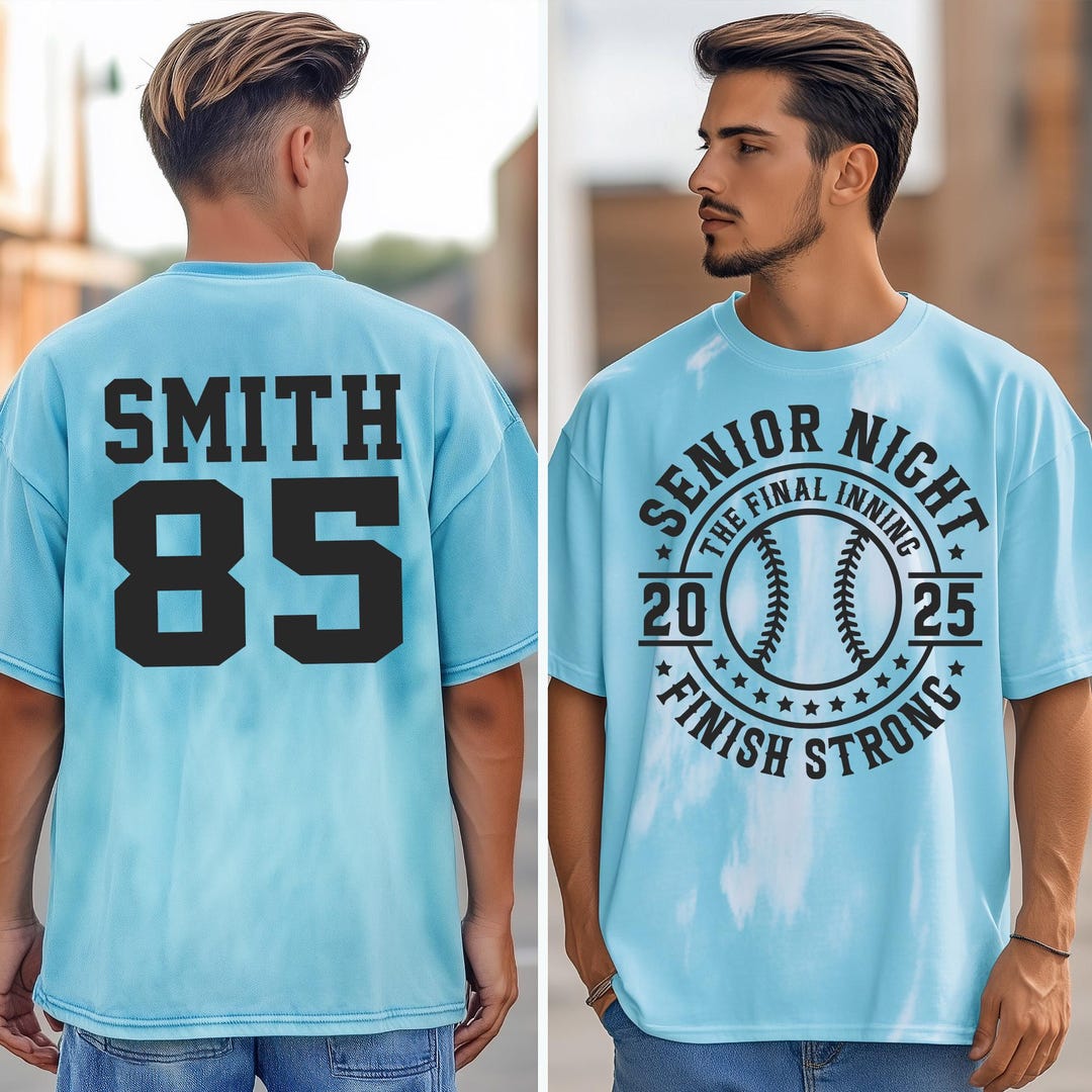 Baseball Senior Night SVG, PNG, Senior Night 2025 Family Shirt Svg ...