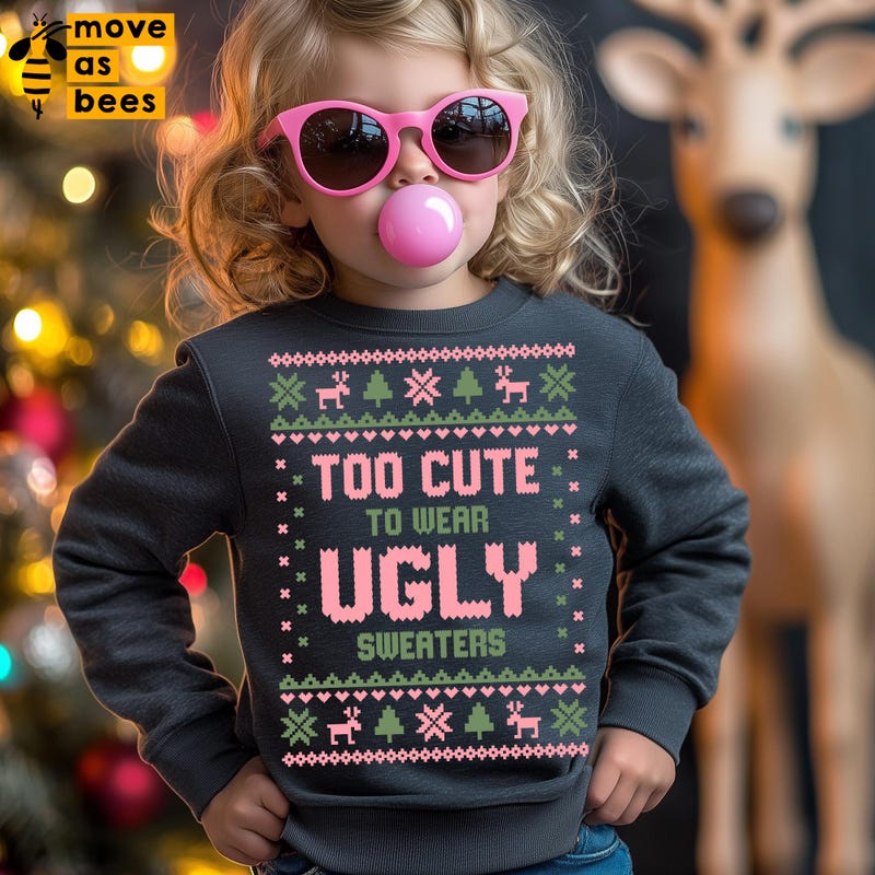 Ugly Sweater Iron on Women - Etsy