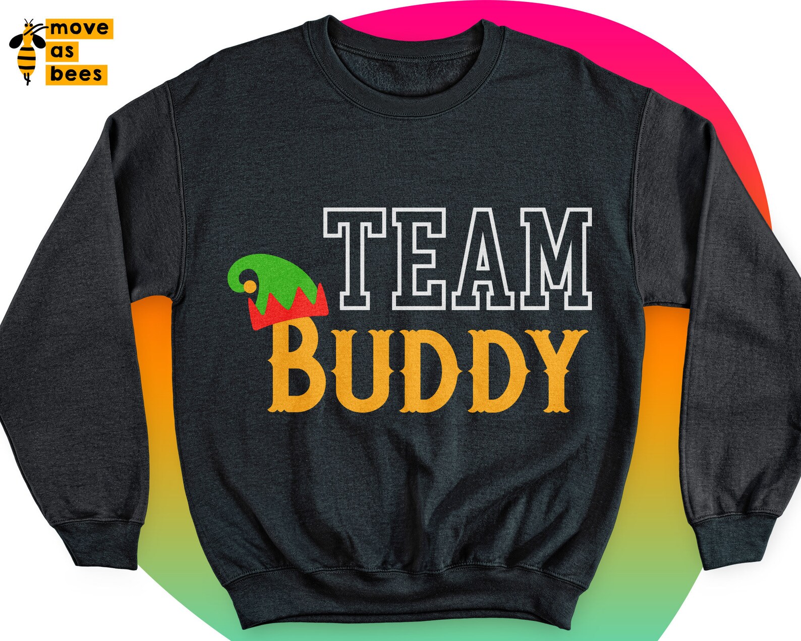 Elf Team Buddy Svg Christmas Shirt Svg Cuttable & Printable - Etsy