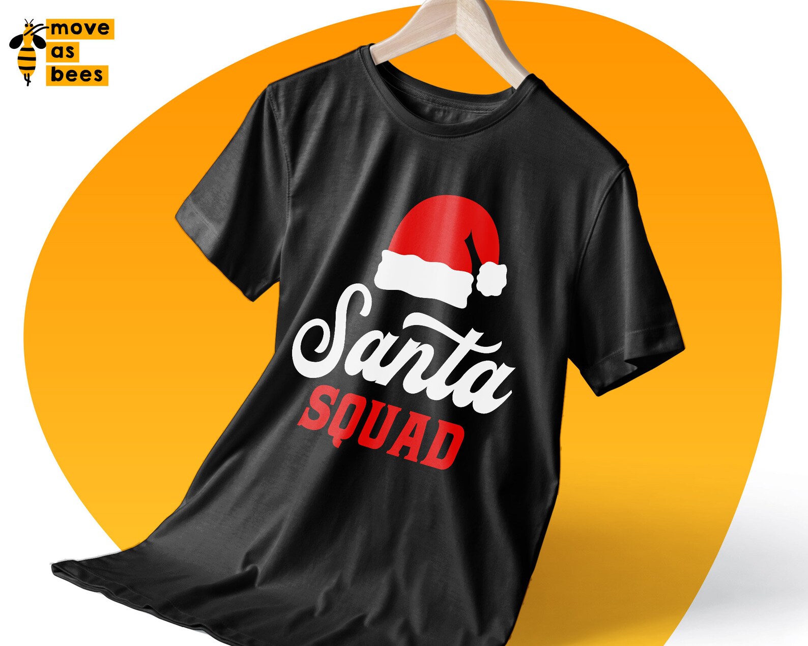Santa Squad Svg, Christmas Shirt Svg Design for Family, Friends ...