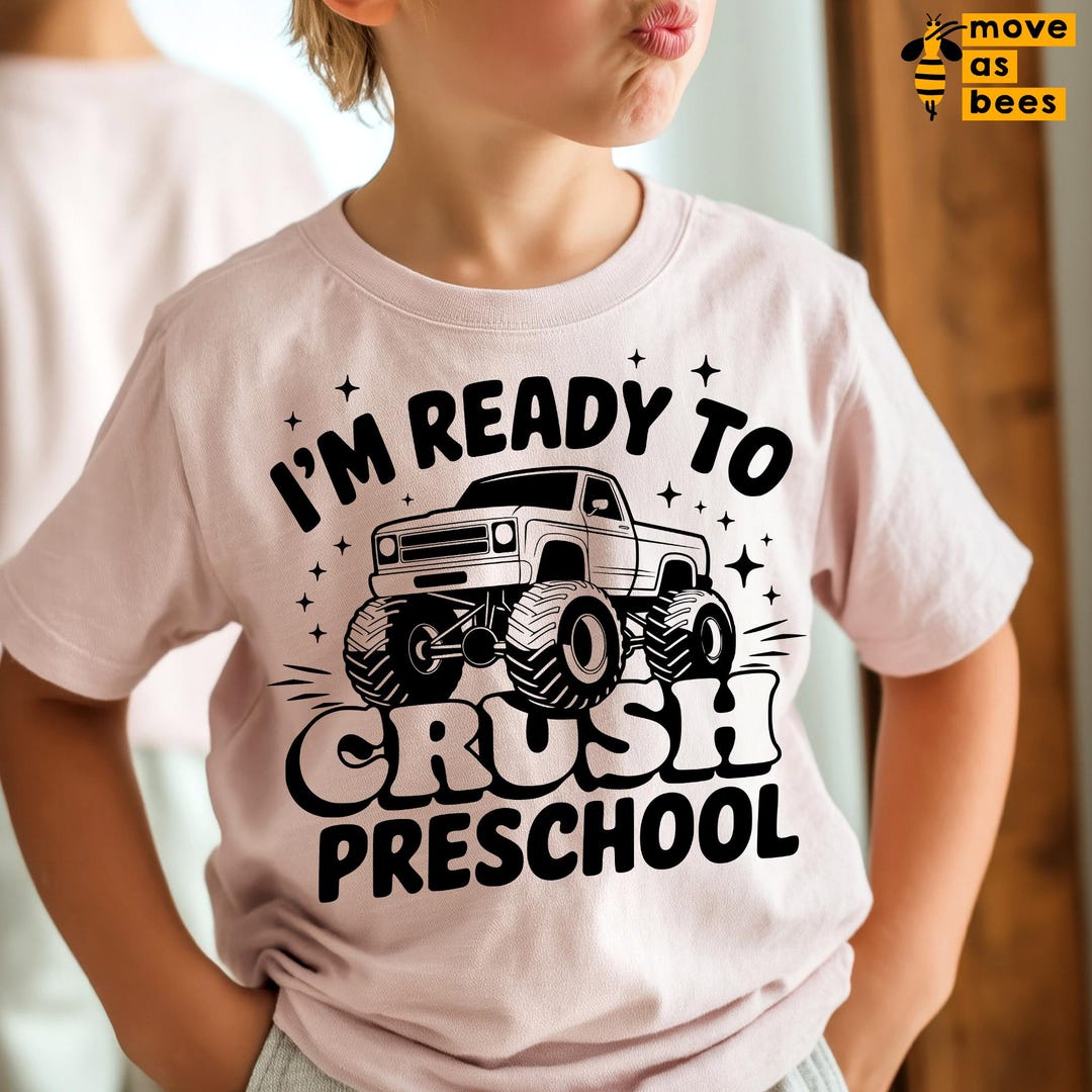 I'm Ready to Crush Preschool SVG, PNG, Back to School Svg, 1st Day of ...