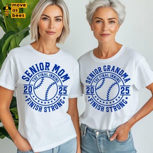 Baseball Senior 2025 Mom Svg, Png, Baseball Senior 2025 Grandma Svg ...