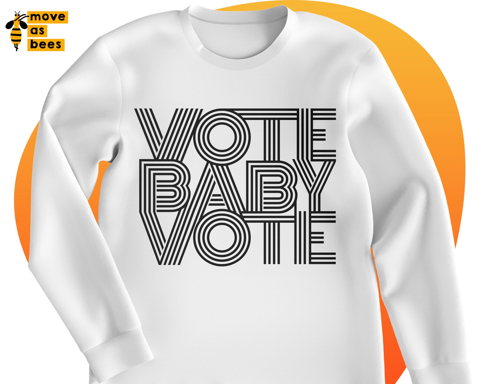 Vote Baby Vote Svg Voting Shirt Svg Presidential Elections - Etsy
