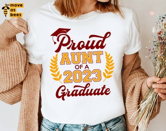 Proud Aunt of Grad Svg - Etsy