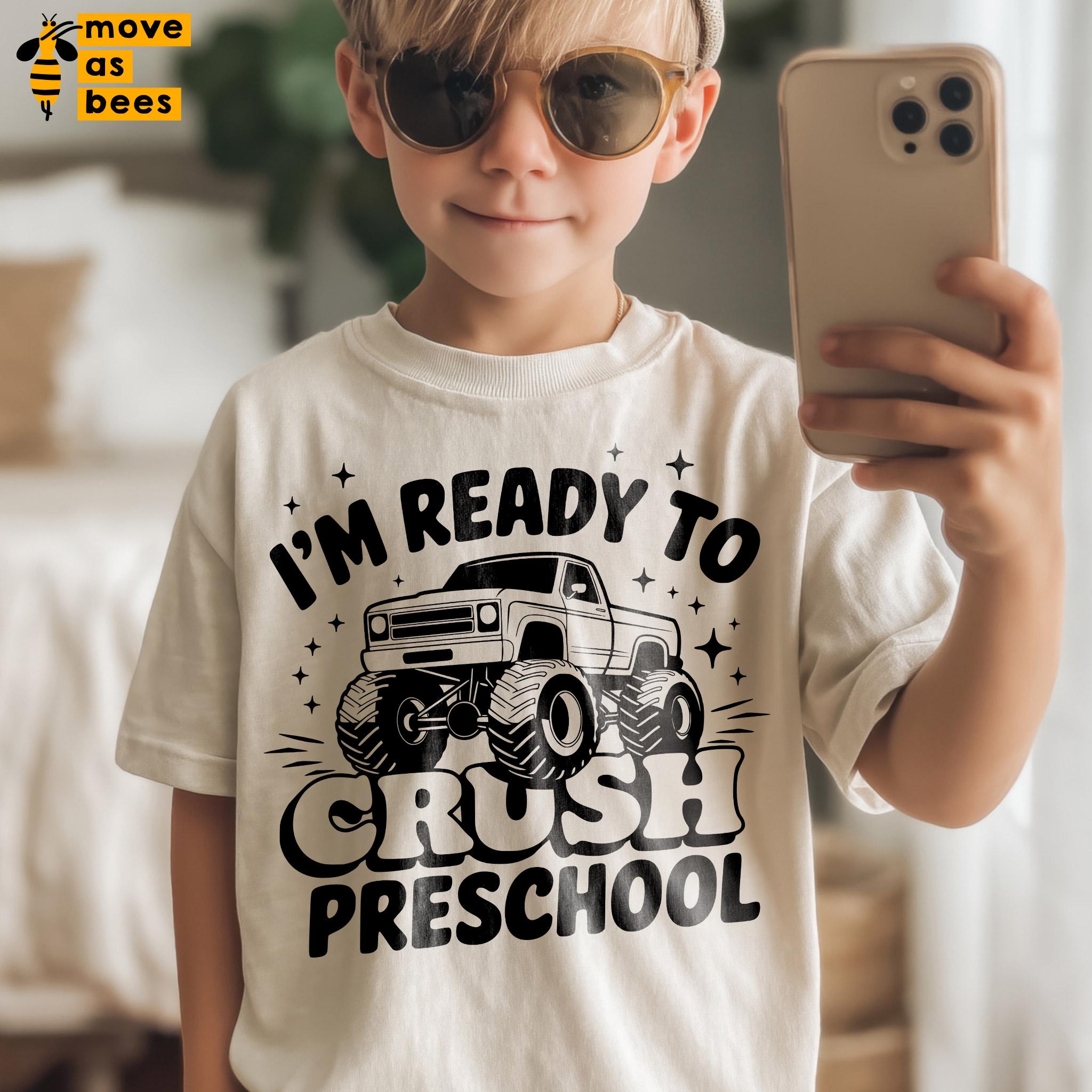 I'm Ready to Crush Preschool SVG, PNG, Back to School Svg, 1st Day of ...