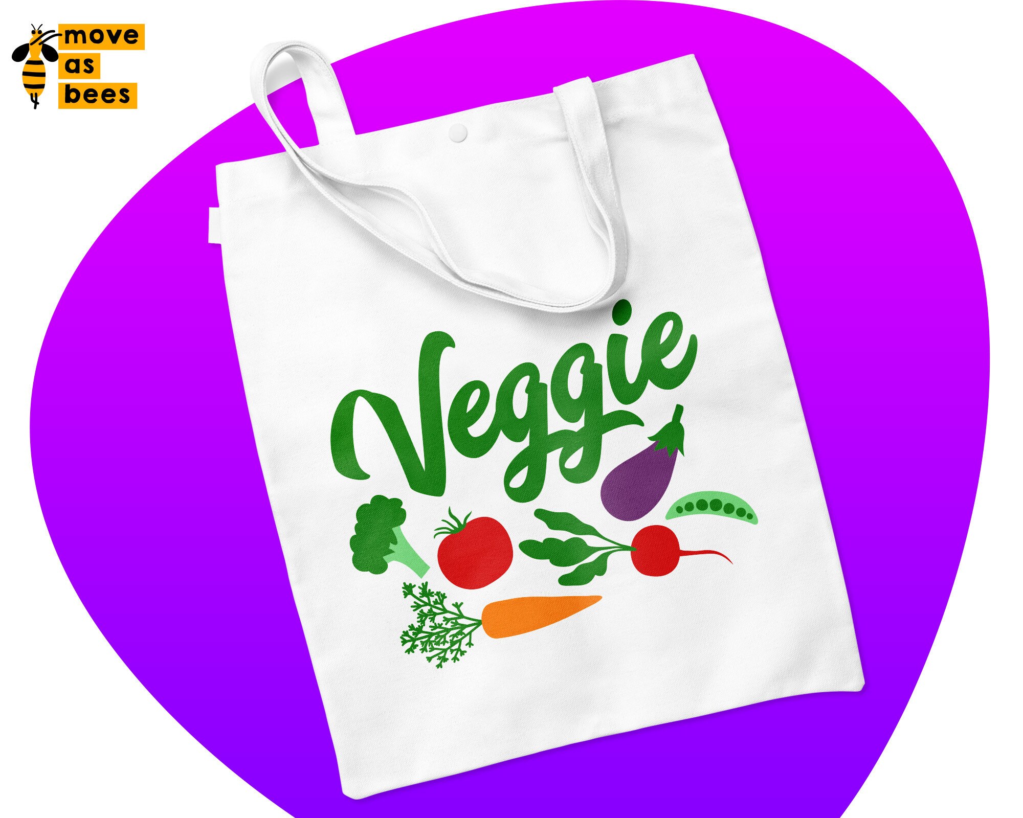 Veggie Svg Vegetables Svg Vegetarian Shirt Svg File with | Etsy
