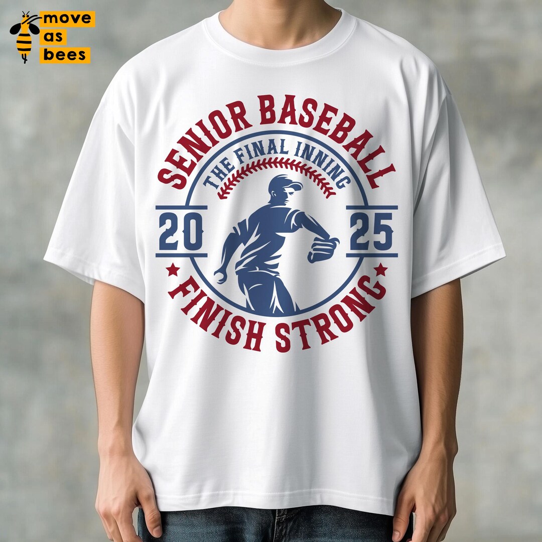 Senior 2025 Baseball SVG, PNG, Left Handed Pitcher, the Final Inning ...