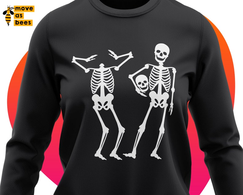 Funny Skeletons Svg Skeleton Without Head & Skeleton Holding | Etsy