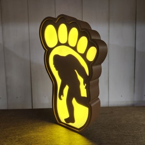 Bigfoot Light - Etsy