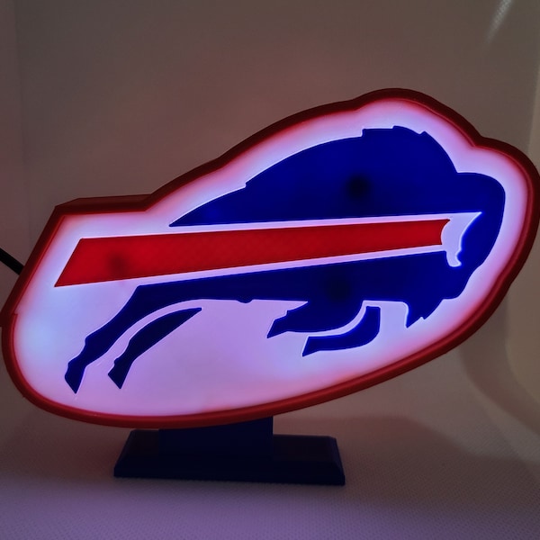 Buffalo Lamp - Etsy