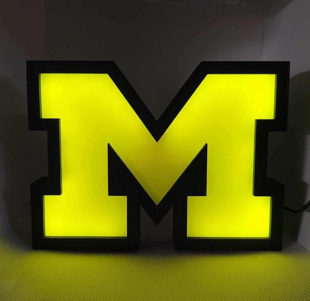 Michigan M Light - Etsy