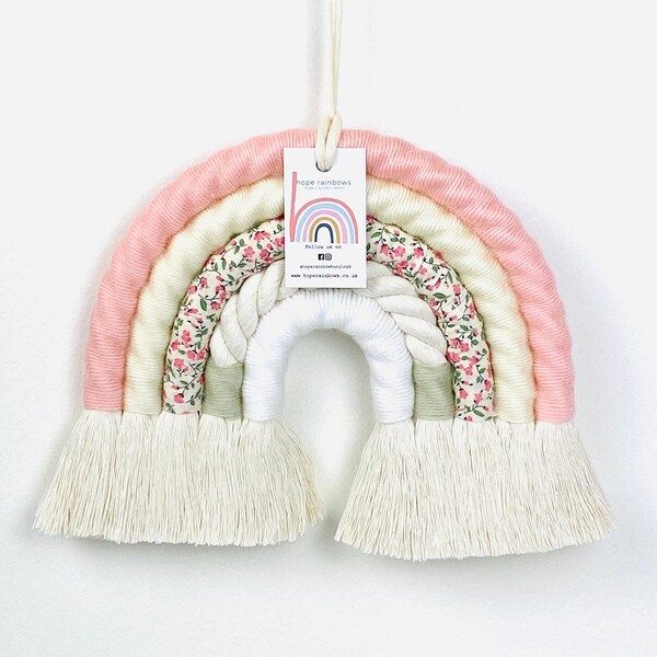 Rainbow Macrame - Etsy
