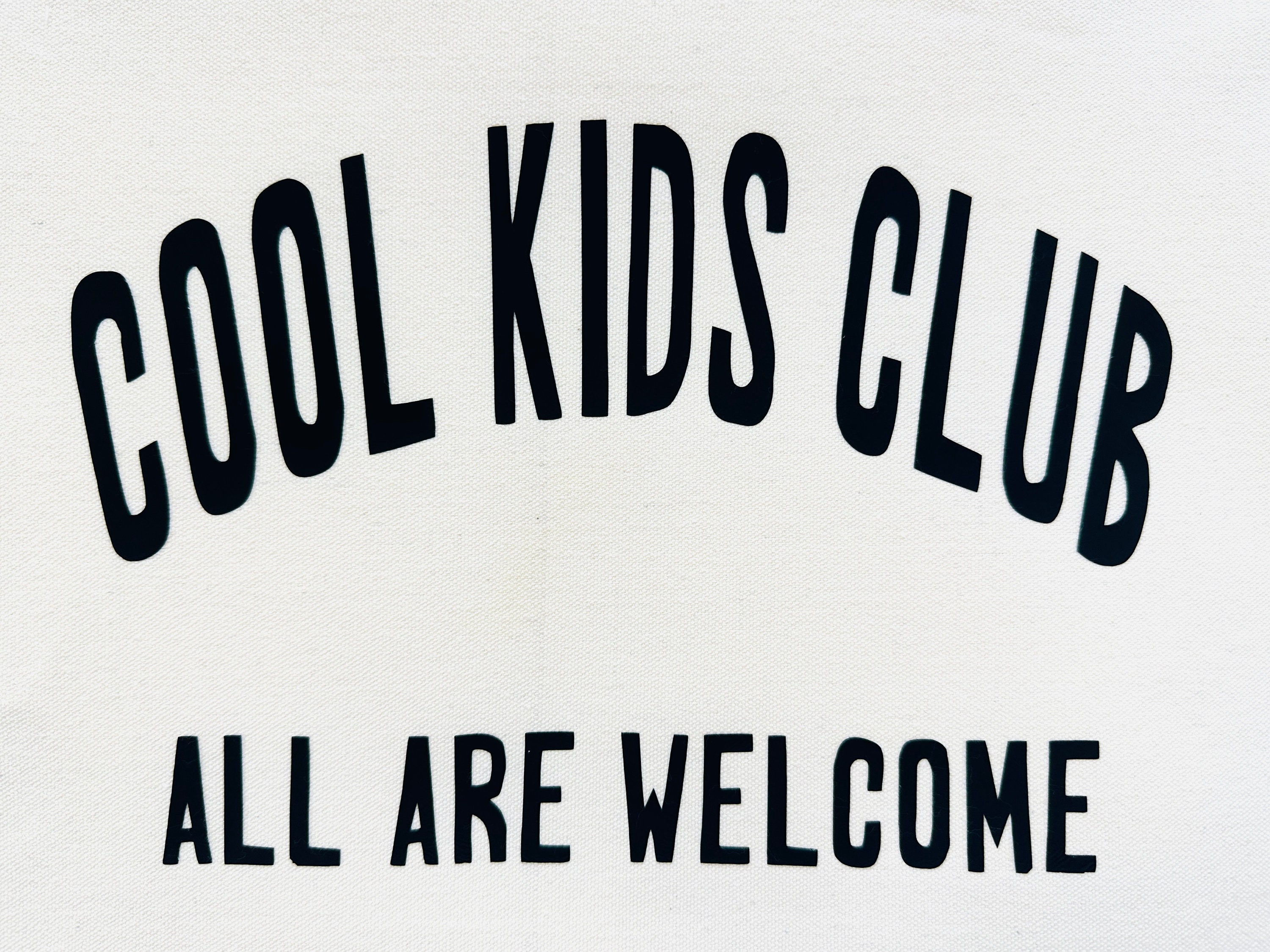 Cool Kids Club Banner|all Are Welcome Sign | Kids Room Decor | Wall Art ...