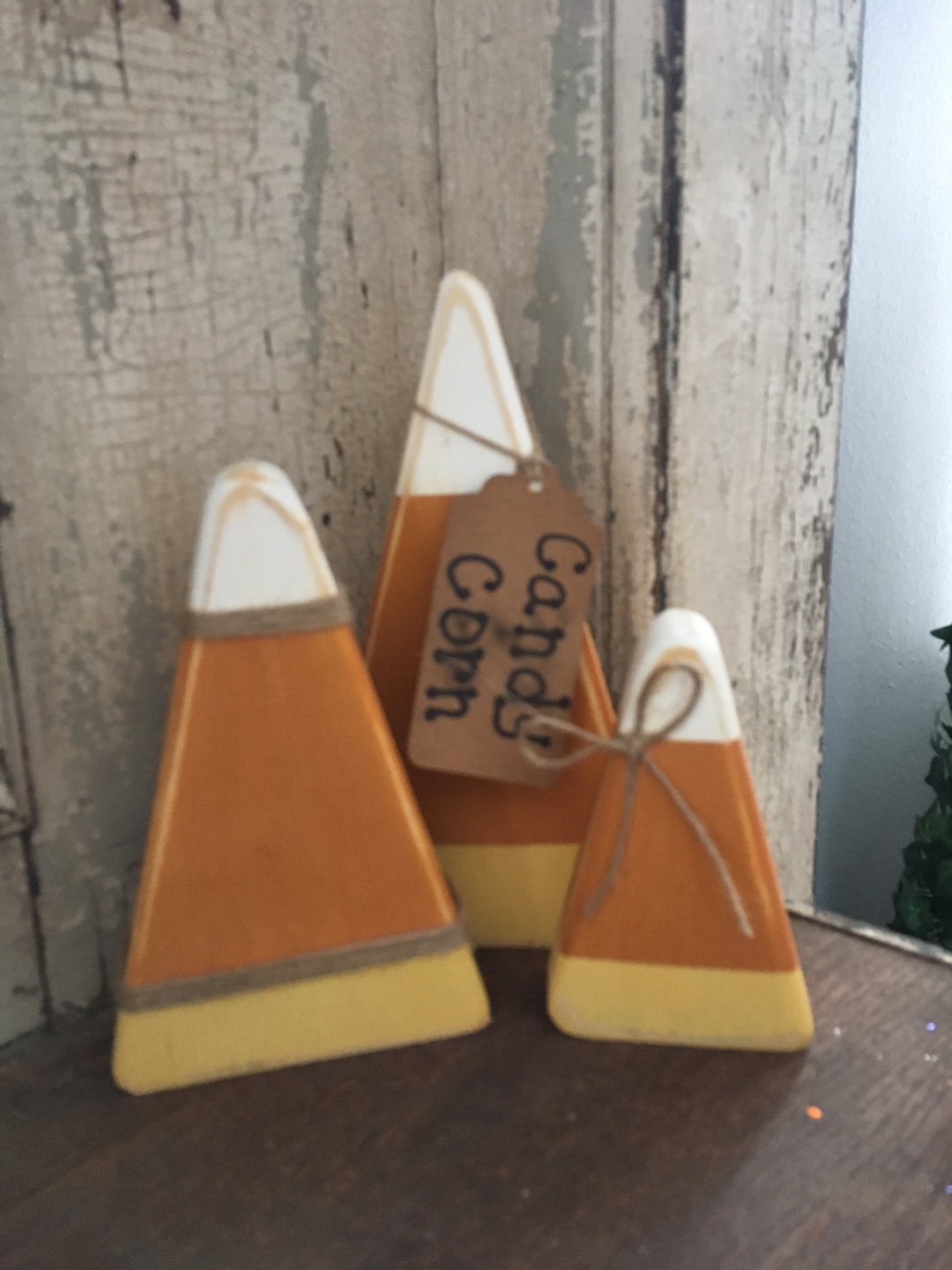 BESTSELLER, Candy Corn Wooden, Halloween, Thanksgiving, Fall, Harvest ...