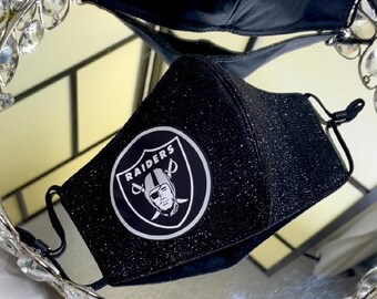 Las Vegas Raiders Face Mask | Etsy