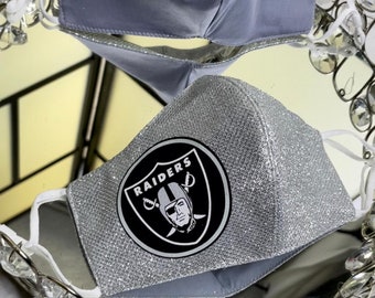 Las Vegas Raiders Face Mask | Etsy