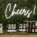 Cheers Wedding Neon Sign, Bar Neon Sign, Boho Wedding Sign, Wedding ...
