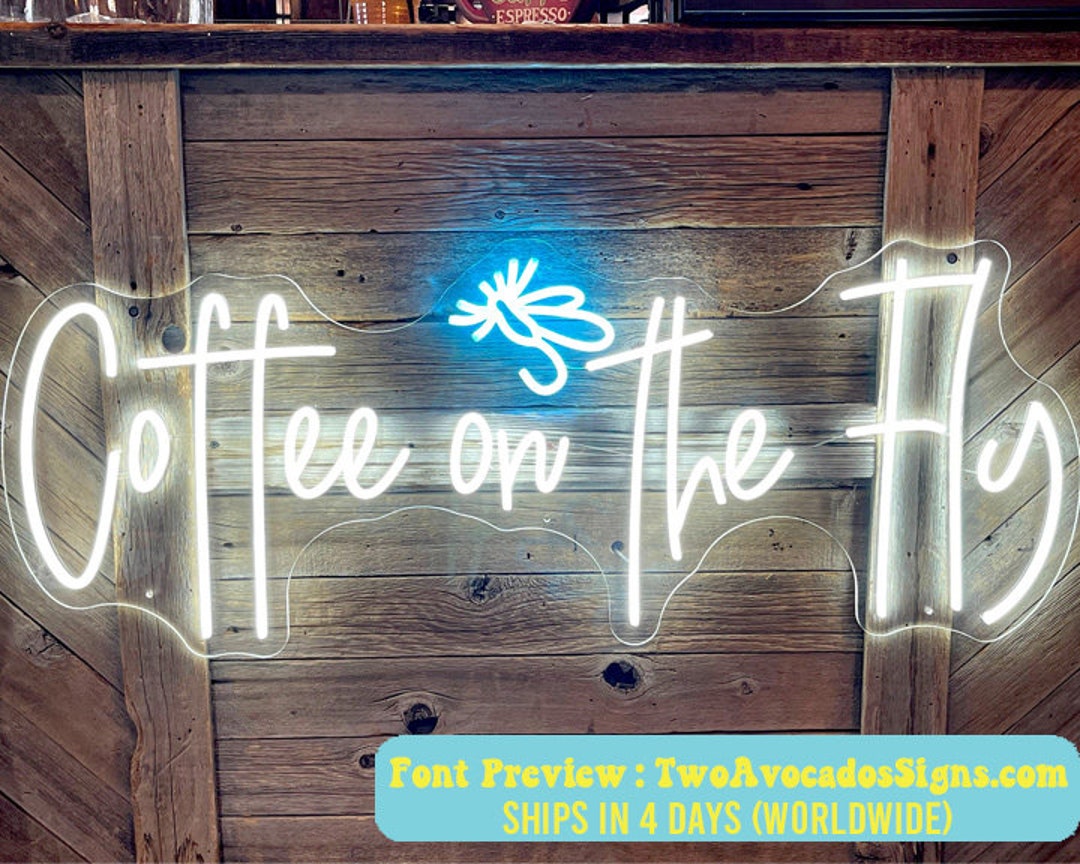 Custom Business Neon, Logo Neon Sign, Customizable Neon, Small Business ...