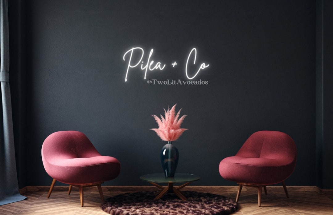 Boutique Neon Sign, Custom Logo Neon Sign, Personalized Neon Sign ...