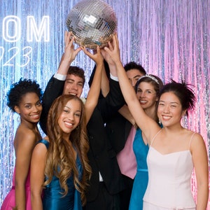 Prom Neon Sign, Prom Decor, Prom Backdrop, Prom Props, Prom Decoration ...